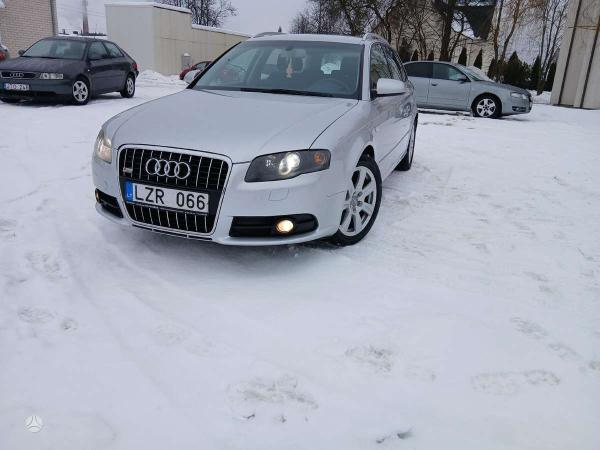 Pelēks Audi A4 2007 Ignalina, ar dzinēja tilpumu 1.99 L un nobraukumu 300 tūkst. km par 3750 €, foto 3 vietnē AUTOMOTO.COM.LV