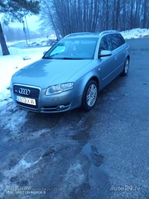 Pelēks Audi A4 2007 Hāpsalu, ar dzinēja tilpumu 2.00 L un nobraukumu 350 tūkst. km par 3300 €, foto  vietnē AUTOMOTO.COM.LV