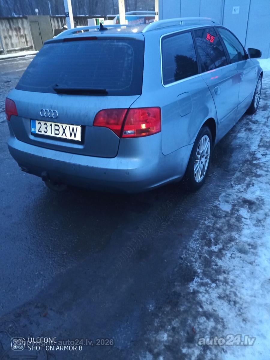 Grey Audi A4 2007 in Haapsalu, with an engine capacity of 2.00 L and mileage of 350 thousand km for 3300 €, photo 2 on AUTOMOTO.COM.LV