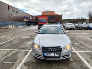 Grey Audi A4 2007 in Vilnius, with an engine capacity of 1.90 L and mileage of 335 thousand km for 2800 €, photo 8 on AUTOMOTO.COM.LV