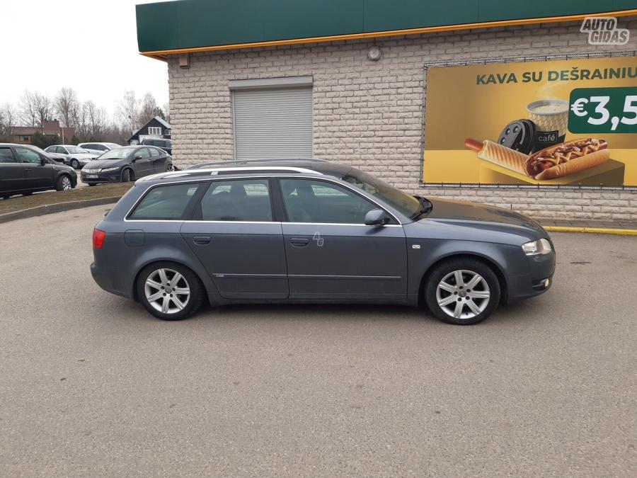 Grey Audi A4 2007 in Kaunas, with an engine capacity of 2.00 L and mileage of 300 thousand km for 2000 €, photo 1 on AUTOMOTO.COM.LV