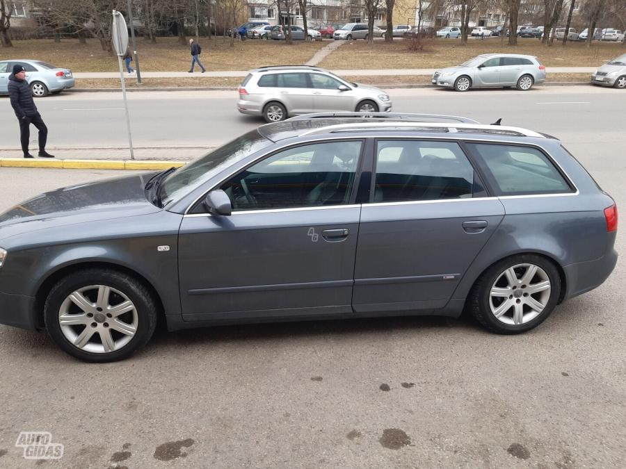 Grey Audi A4 2007 in Kaunas, with an engine capacity of 2.00 L and mileage of 300 thousand km for 2000 €, photo 6 on AUTOMOTO.COM.LV