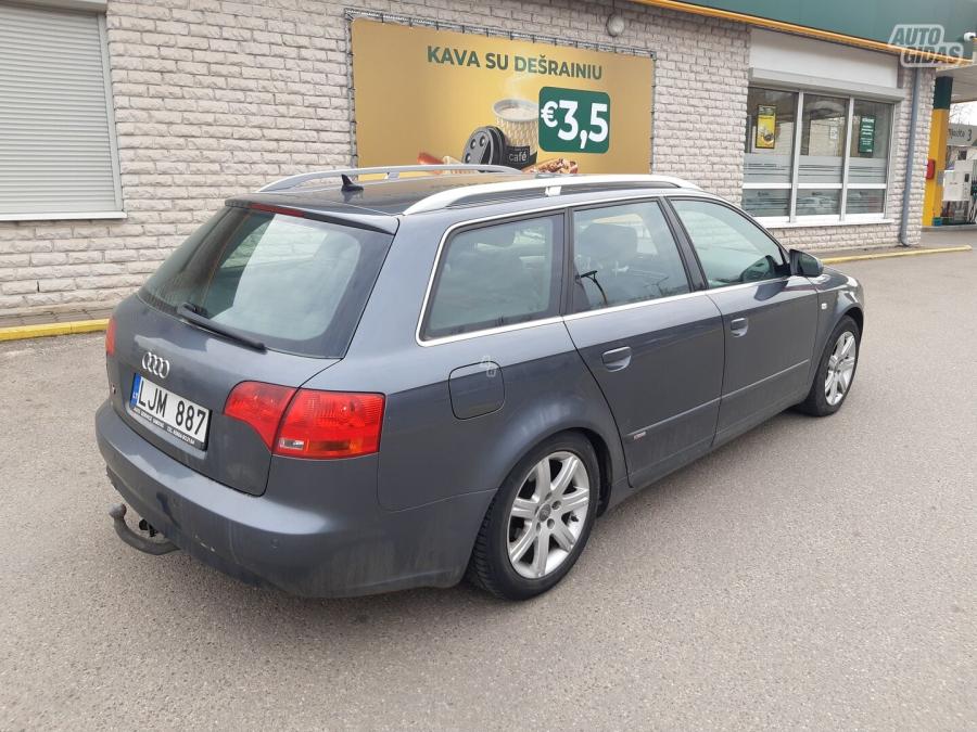 Grey Audi A4 2007 in Kaunas, with an engine capacity of 2.00 L and mileage of 300 thousand km for 2000 €, photo 9 on AUTOMOTO.COM.LV