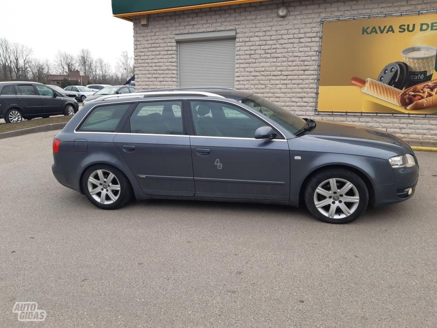 Grey Audi A4 2007 in Kaunas, with an engine capacity of 2.00 L and mileage of 300 thousand km for 2000 €, photo 12 on AUTOMOTO.COM.LV