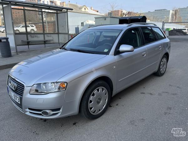 Pelēks Audi A4 2007 Viļņa, ar dzinēja tilpumu 2.00 L un nobraukumu 277 tūkst. km par 2000 €, foto 3 vietnē AUTOMOTO.COM.LV