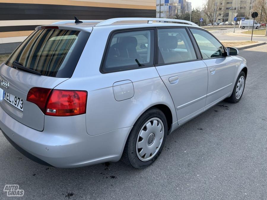 Pelēks Audi A4 2007 Viļņa, ar dzinēja tilpumu 2.00 L un nobraukumu 277 tūkst. km par 2000 €, foto 6 vietnē AUTOMOTO.COM.LV