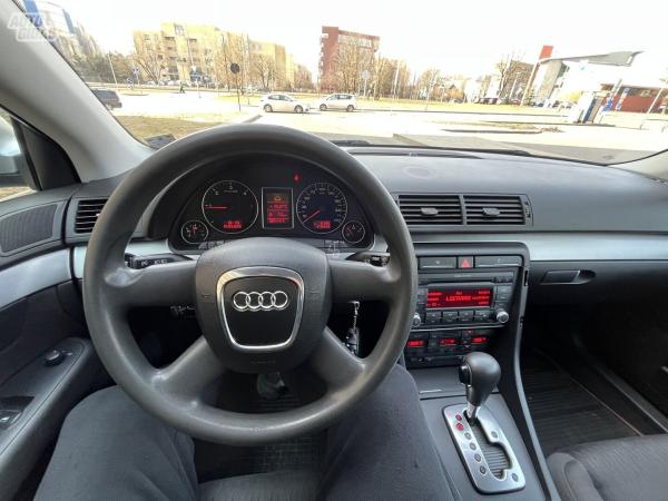 Pelēks Audi A4 2007 Viļņa, ar dzinēja tilpumu 2.00 L un nobraukumu 277 tūkst. km par 2000 €, foto 10 vietnē AUTOMOTO.COM.LV
