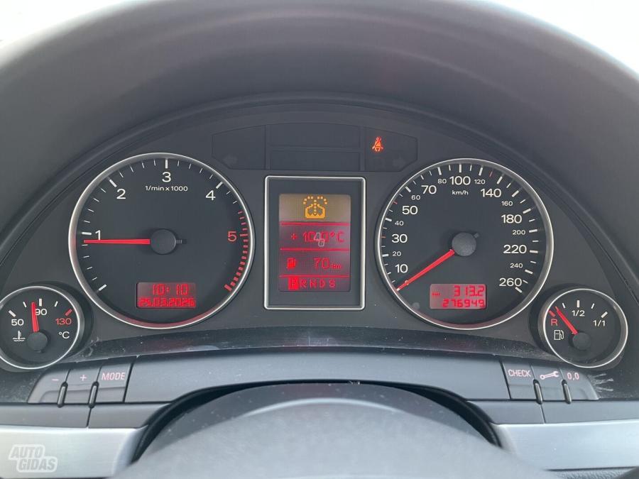 Pelēks Audi A4 2007 Viļņa, ar dzinēja tilpumu 2.00 L un nobraukumu 277 tūkst. km par 2000 €, foto 11 vietnē AUTOMOTO.COM.LV