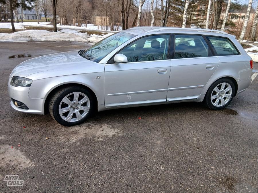 Pelēks Audi A4 2007 Ignalina, ar dzinēja tilpumu 2.00 L un nobraukumu 300 tūkst. km par 3600 €, foto 6 vietnē AUTOMOTO.COM.LV