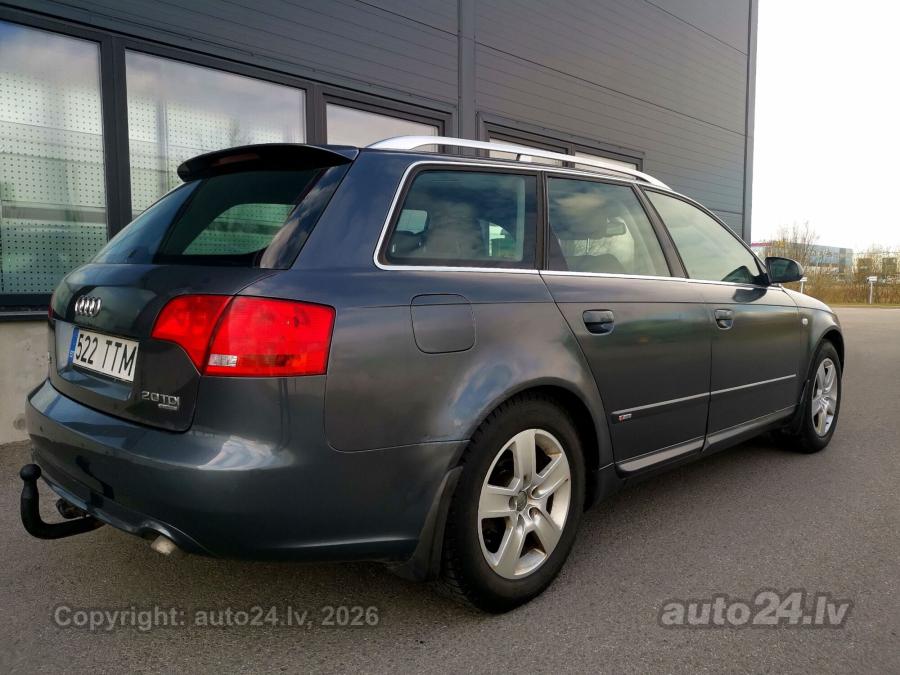 Pelēks Audi A4 2007 Tartu, ar dzinēja tilpumu 2.00 L un nobraukumu 360 tūkst. km par 1290 €, foto 5 vietnē AUTOMOTO.COM.LV