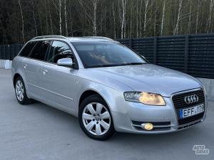 Grey Audi A4 2007 in Vilnius, with an engine capacity of 2.00 L and mileage of 390 thousand km for 2190 €, photo 4 on AUTOMOTO.COM.LV