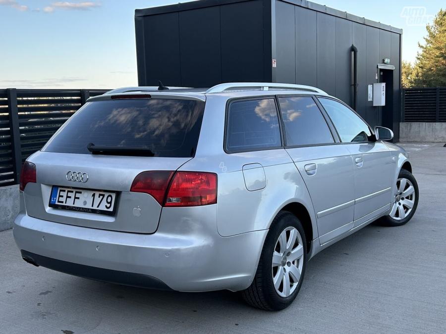 Grey Audi A4 2007 in Vilnius, with an engine capacity of 2.00 L and mileage of 390 thousand km for 2190 €, photo 5 on AUTOMOTO.COM.LV