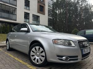 Grey Audi A4 2007 in Kaunas, with an engine capacity of 2.00 L and mileage of 278 thousand km for 2995 €, photo 7 on AUTOMOTO.COM.LV