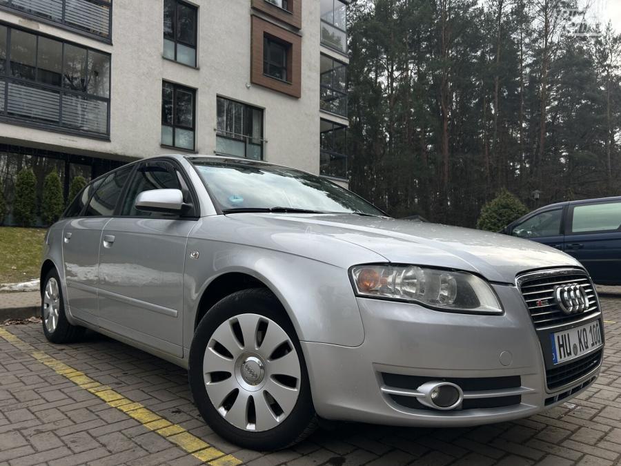 Grey Audi A4 2007 in Kaunas, with an engine capacity of 2.00 L and mileage of 278 thousand km for 2995 €, photo 7 on AUTOMOTO.COM.LV