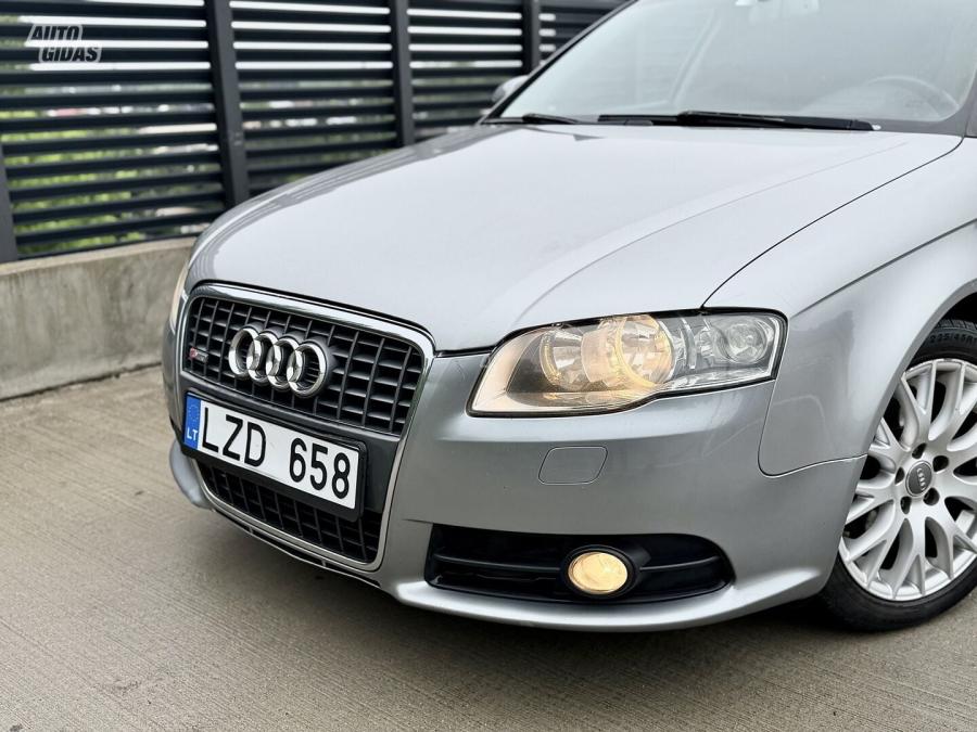 Grey Audi A4 2007 in Vilnius, with an engine capacity of 2.00 L and mileage of 301 thousand km for 2750 €, photo 3 on AUTOMOTO.COM.LV