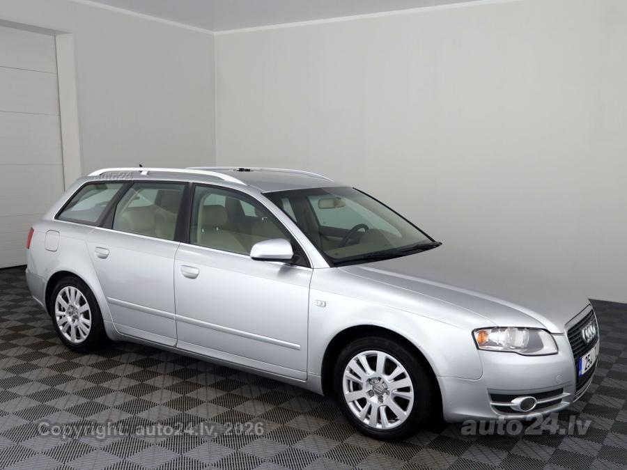Grey Audi A4 2007 in Tallinn, with an engine capacity of 2.00 L and mileage of 369 thousand km for 1299 €, photo 1 on AUTOMOTO.COM.LV