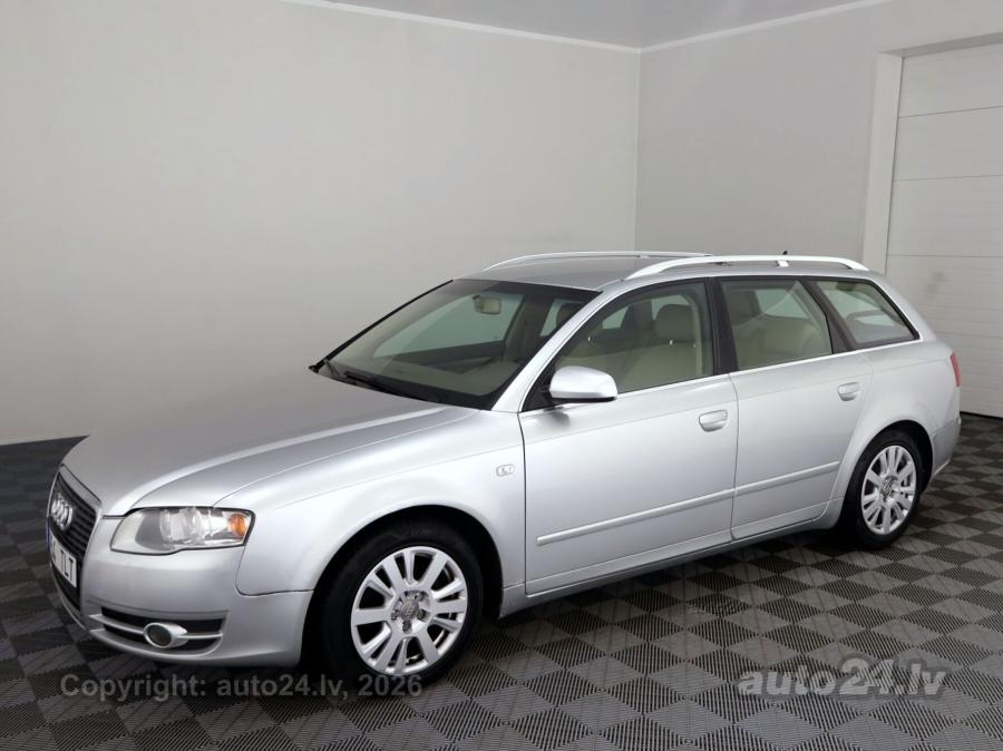 Grey Audi A4 2007 in Tallinn, with an engine capacity of 2.00 L and mileage of 369 thousand km for 1299 €, photo 3 on AUTOMOTO.COM.LV