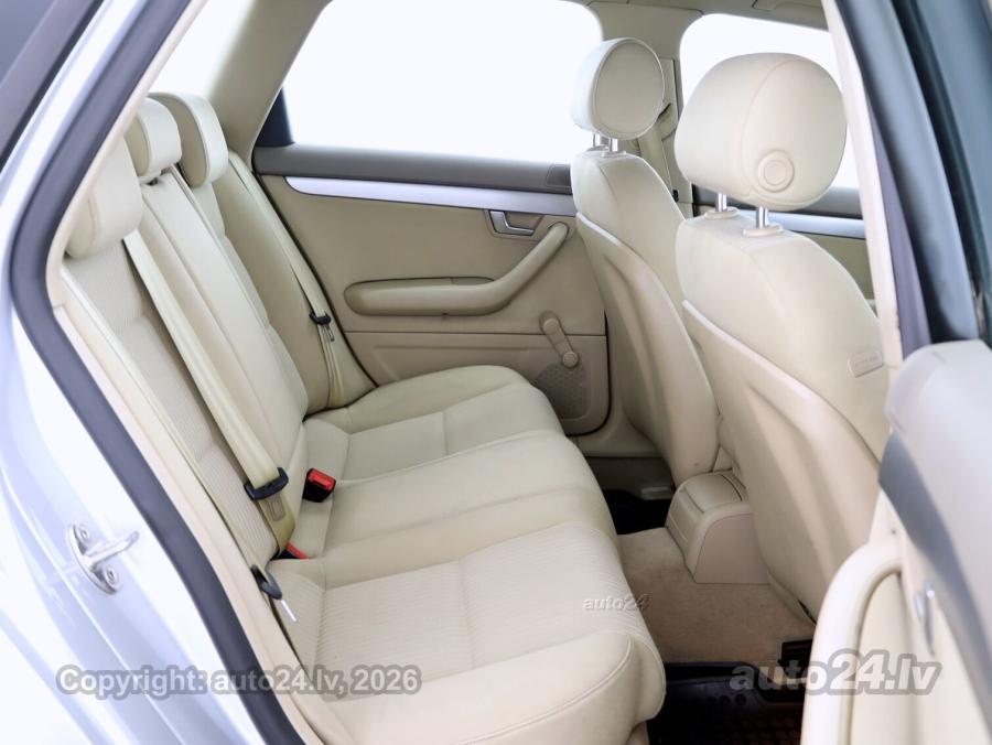 Grey Audi A4 2007 in Tallinn, with an engine capacity of 2.00 L and mileage of 369 thousand km for 1299 €, photo 8 on AUTOMOTO.COM.LV