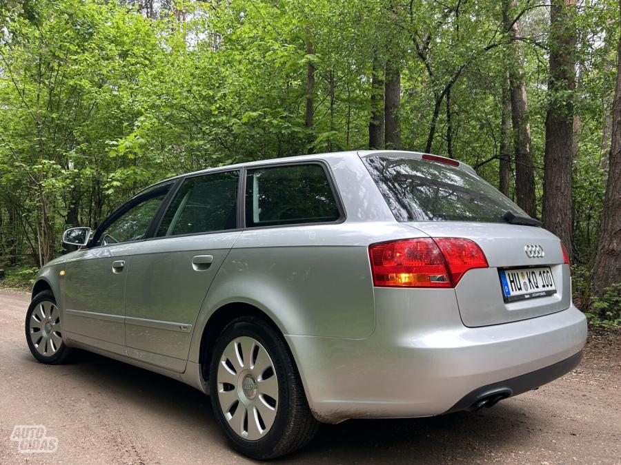 Pelēks Audi A4 2007 Kauņa, ar dzinēja tilpumu 2.00 L un nobraukumu 278 tūkst. km par 2850 €, foto 13 vietnē AUTOMOTO.COM.LV