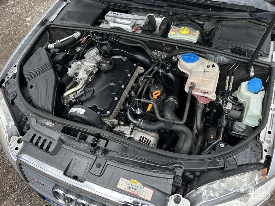Pelēks Audi A4 2007 Kauņa, ar dzinēja tilpumu 2.00 L un nobraukumu 278 tūkst. km par 2850 €, foto 18 vietnē AUTOMOTO.COM.LV