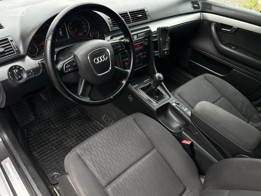 Pelēks Audi A4 2007 Kauņa, ar dzinēja tilpumu 2.00 L un nobraukumu 278 tūkst. km par 2850 €, foto 20 vietnē AUTOMOTO.COM.LV