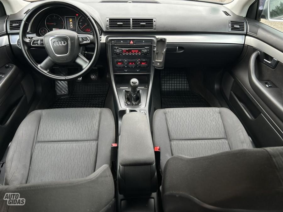 Pelēks Audi A4 2007 Kauņa, ar dzinēja tilpumu 2.00 L un nobraukumu 278 tūkst. km par 2850 €, foto 23 vietnē AUTOMOTO.COM.LV