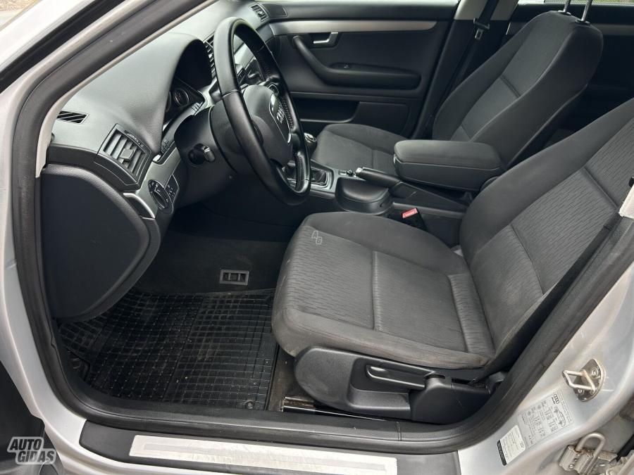 Pelēks Audi A4 2007 Kauņa, ar dzinēja tilpumu 2.00 L un nobraukumu 278 tūkst. km par 2850 €, foto 30 vietnē AUTOMOTO.COM.LV