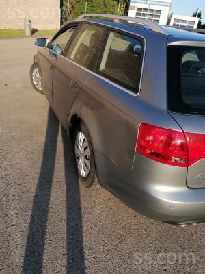Grey Audi A4 2007 in Preili, with an engine capacity of 1.90 L and mileage of 287 thousand km for 2400 €, photo 6 on AUTOMOTO.COM.LV