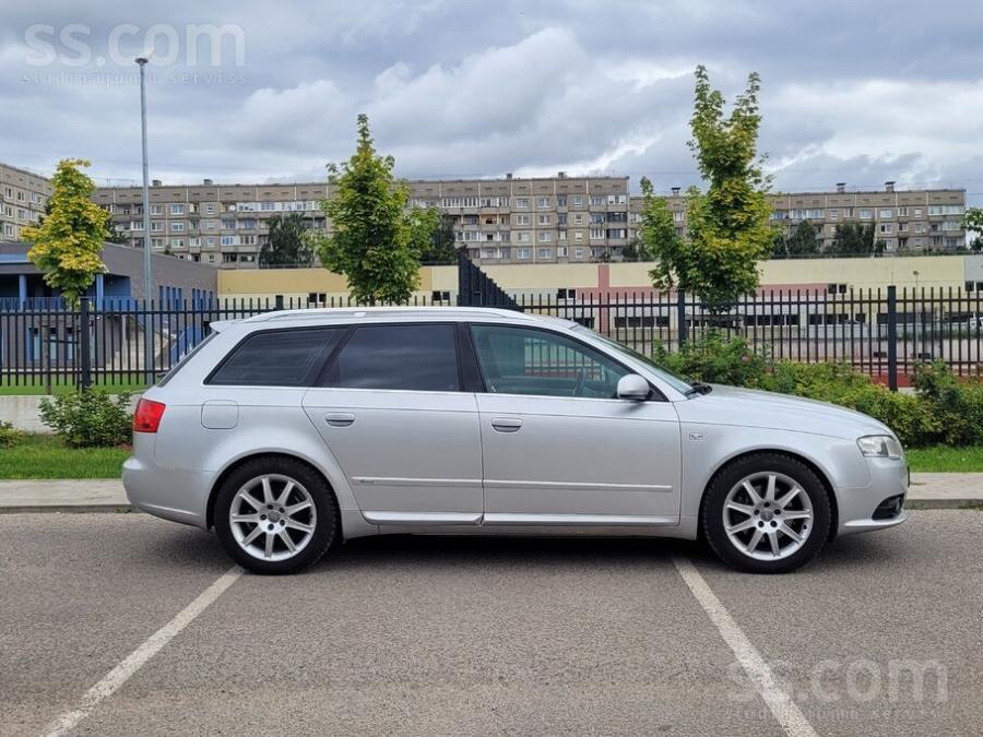 Grey Audi A4 2007 in Riga, with an engine capacity of 2.00 L and mileage of 315 thousand km for 3850 €, photo 3 on AUTOMOTO.COM.LV