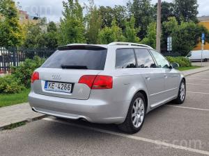 Grey Audi A4 2007 in Riga, with an engine capacity of 2.00 L and mileage of 315 thousand km for 3850 €, photo 5 on AUTOMOTO.COM.LV