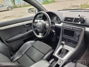 Grey Audi A4 2007 in Riga, with an engine capacity of 2.00 L and mileage of 315 thousand km for 3850 €, photo 16 on AUTOMOTO.COM.LV