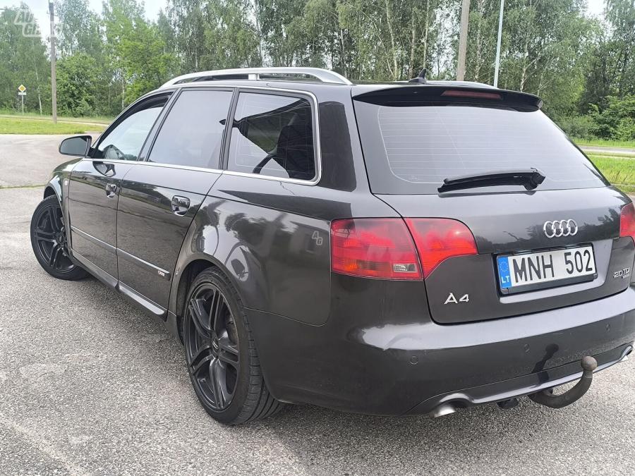 Pelēks Audi A4 2007 Plungė, ar dzinēja tilpumu 2.00 L un nobraukumu 370 tūkst. km par 3299 €, foto 8 vietnē AUTOMOTO.COM.LV