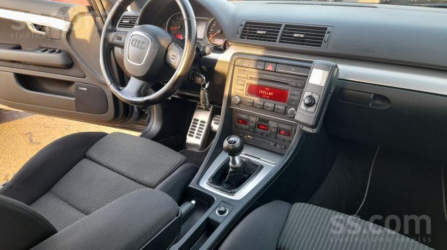 Pelēks Audi A4 2007 Rīga, ar dzinēja tilpumu 1.60 L un nobraukumu 279 tūkst. km par 3600 €, foto 30 vietnē AUTOMOTO.COM.LV