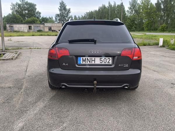 Grey Audi A4 2007 in Plunge, with an engine capacity of 2.00 L and mileage of 370 thousand km for 3100 €, photo 8 on AUTOMOTO.COM.LV