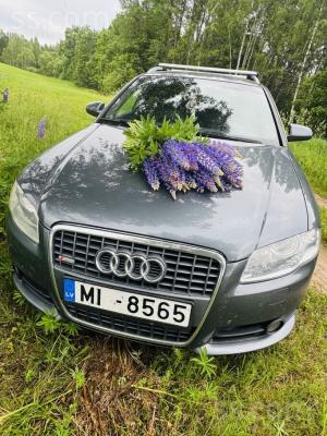 Grey Audi A4 2007 in Rezekne, with an engine capacity of 2.00 L and mileage of 395 thousand km for 3500 €, photo  on AUTOMOTO.COM.LV