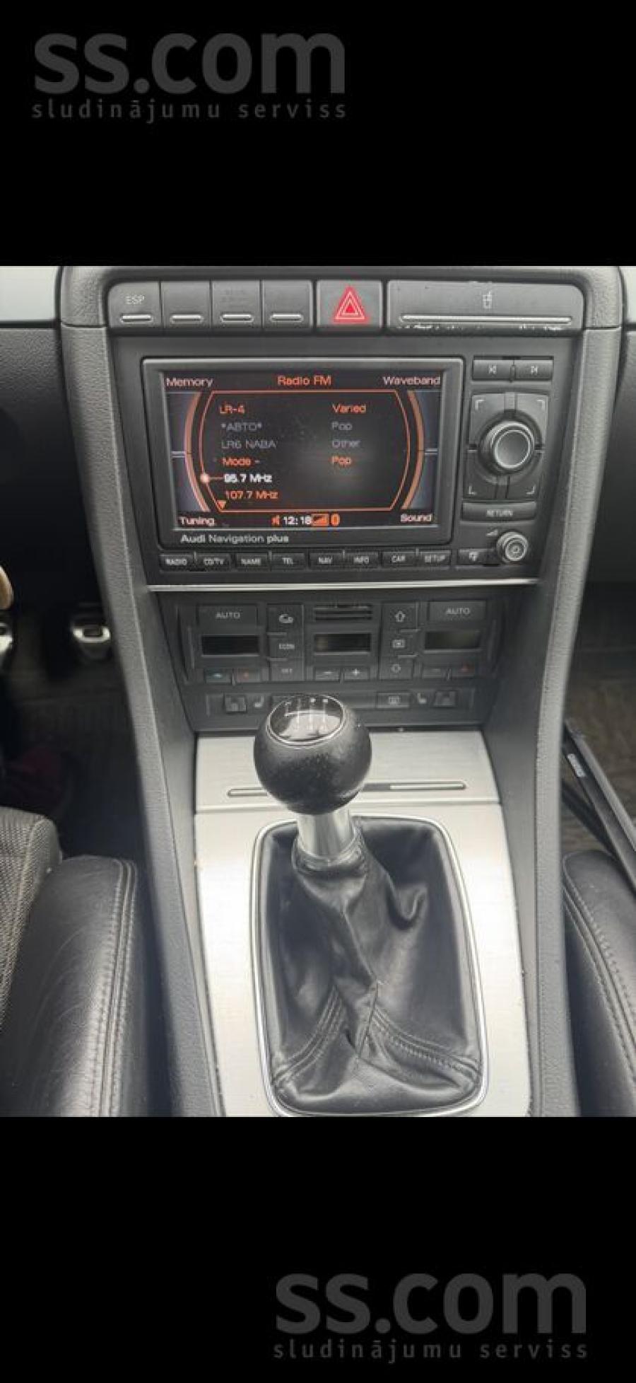 Pelēks Audi A4 2007 Rēzekne, ar dzinēja tilpumu 2.00 L un nobraukumu 395 tūkst. km par 3500 €, foto 9 vietnē AUTOMOTO.COM.LV