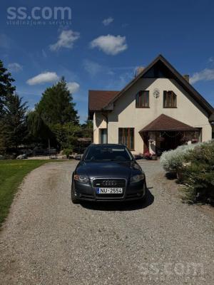 Grey Audi A4 2007 in Bauska, with an engine capacity of 2.00 L and mileage of 308 thousand km for 1800 €, photo  on AUTOMOTO.COM.LV