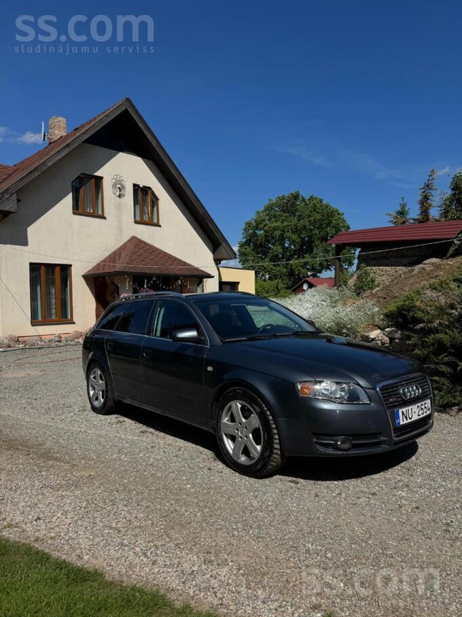 Pelēks Audi A4 2007 Bauska, ar dzinēja tilpumu 2.00 L un nobraukumu 308 tūkst. km par 1800 €, foto 3 vietnē AUTOMOTO.COM.LV
