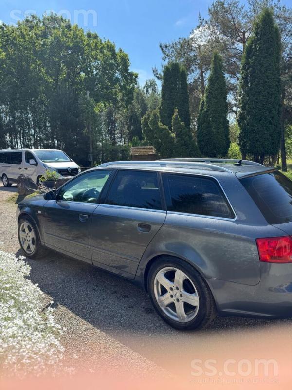 Grey Audi A4 2007 in Bauska, with an engine capacity of 2.00 L and mileage of 308 thousand km for 1800 €, photo 5 on AUTOMOTO.COM.LV