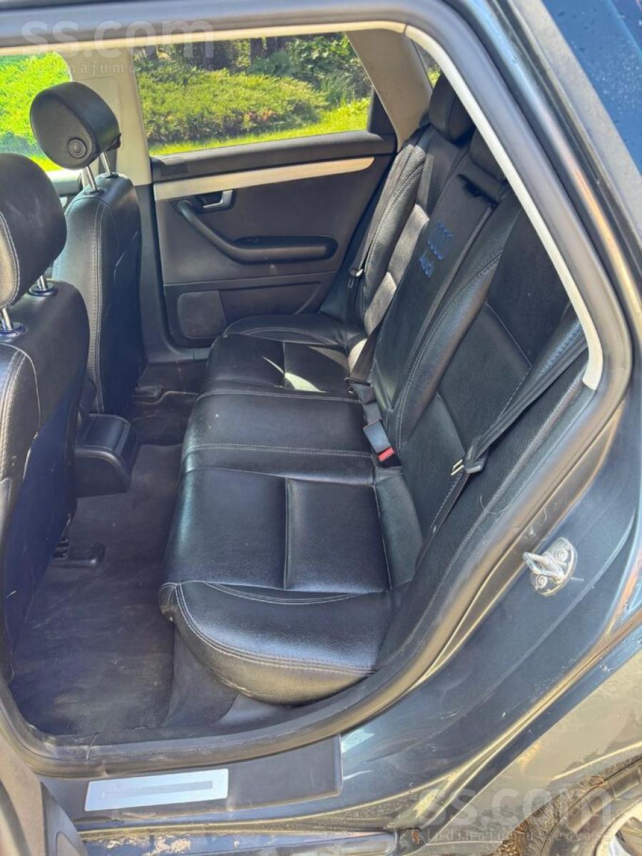 Pelēks Audi A4 2007 Bauska, ar dzinēja tilpumu 2.00 L un nobraukumu 308 tūkst. km par 1800 €, foto 8 vietnē AUTOMOTO.COM.LV
