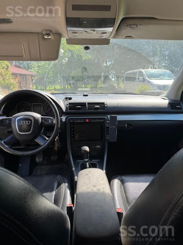 Grey Audi A4 2007 in Bauska, with an engine capacity of 2.00 L and mileage of 308 thousand km for 1800 €, photo 8 on AUTOMOTO.COM.LV