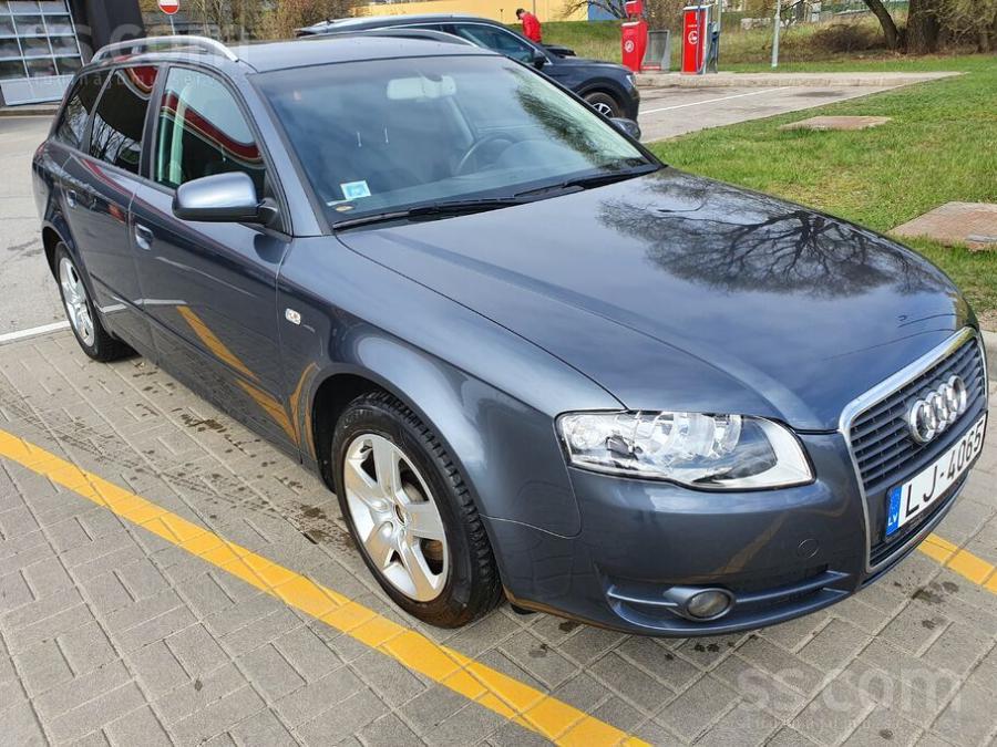 Grey Audi A4 2007 in Riga, with an engine capacity of 1.80 L and mileage of 215 thousand km for 3990 €, photo 13 on AUTOMOTO.COM.LV