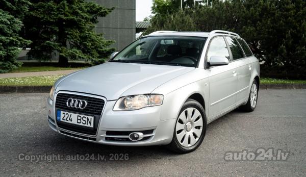 Grey Audi A4 2007 in Tallinn, with an engine capacity of 2.00 L and mileage of 240 thousand km for 1999 €, photo 1 on AUTOMOTO.COM.LV