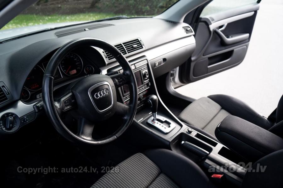 Grey Audi A4 2007 in Tallinn, with an engine capacity of 2.00 L and mileage of 240 thousand km for 1999 €, photo 4 on AUTOMOTO.COM.LV