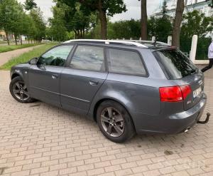 Pelēks Audi A4 2007 Daugavpils, ar dzinēja tilpumu 2.00 L un nobraukumu 360 tūkst. km par 2300 €, foto  vietnē AUTOMOTO.COM.LV