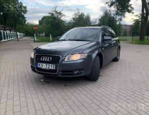Pelēks Audi A4 2007 Daugavpils, ar dzinēja tilpumu 2.00 L un nobraukumu 360 tūkst. km par 2300 €, foto 4 vietnē AUTOMOTO.COM.LV