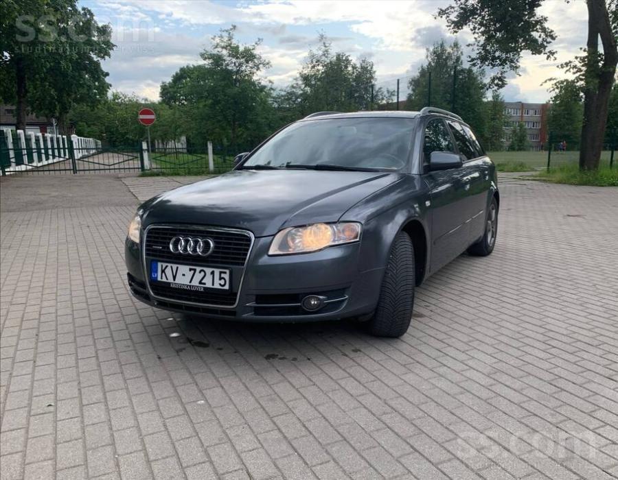 Pelēks Audi A4 2007 Daugavpils, ar dzinēja tilpumu 2.00 L un nobraukumu 360 tūkst. km par 2300 €, foto 4 vietnē AUTOMOTO.COM.LV