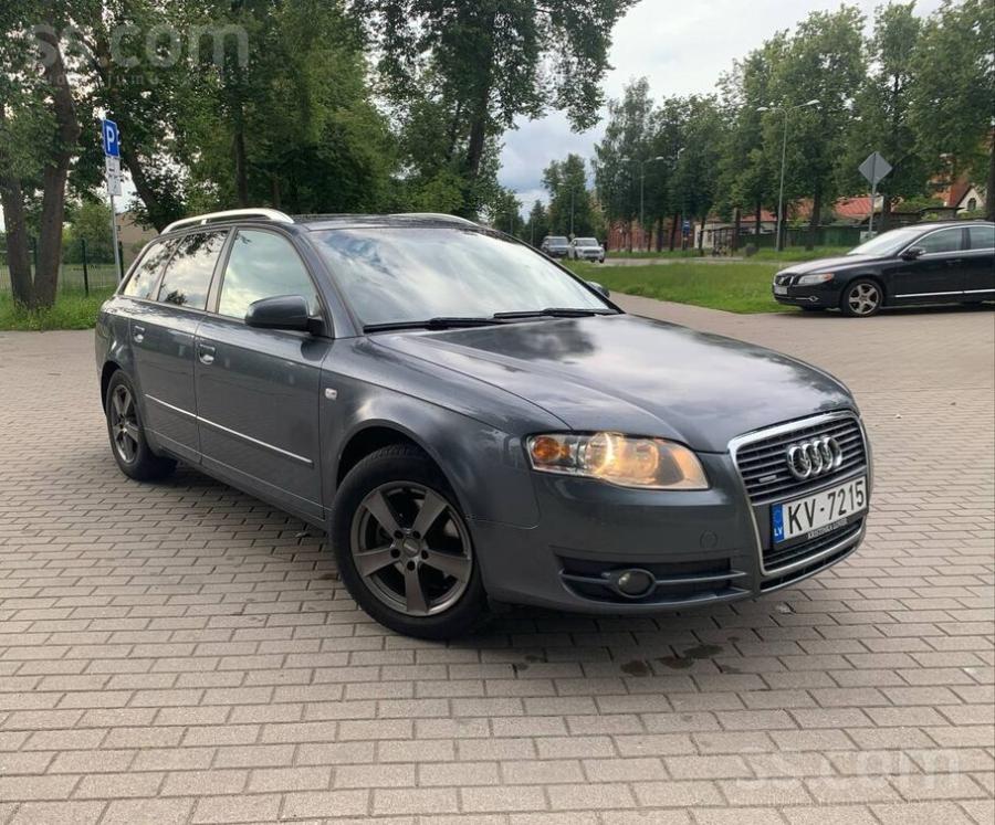 Pelēks Audi A4 2007 Daugavpils, ar dzinēja tilpumu 2.00 L un nobraukumu 360 tūkst. km par 2300 €, foto 5 vietnē AUTOMOTO.COM.LV