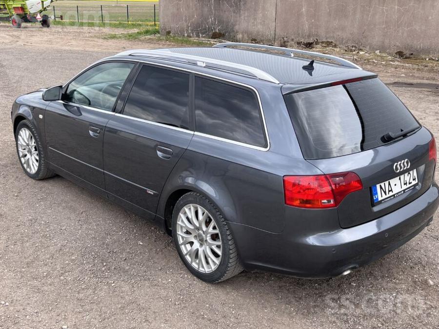 Pelēks Audi A4 2007 Talsi, ar dzinēja tilpumu 2.00 L un nobraukumu 314 tūkst. km par 3590 €, foto 7 vietnē AUTOMOTO.COM.LV