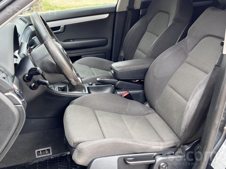 Pelēks Audi A4 2007 Talsi, ar dzinēja tilpumu 2.00 L un nobraukumu 314 tūkst. km par 3590 €, foto 9 vietnē AUTOMOTO.COM.LV